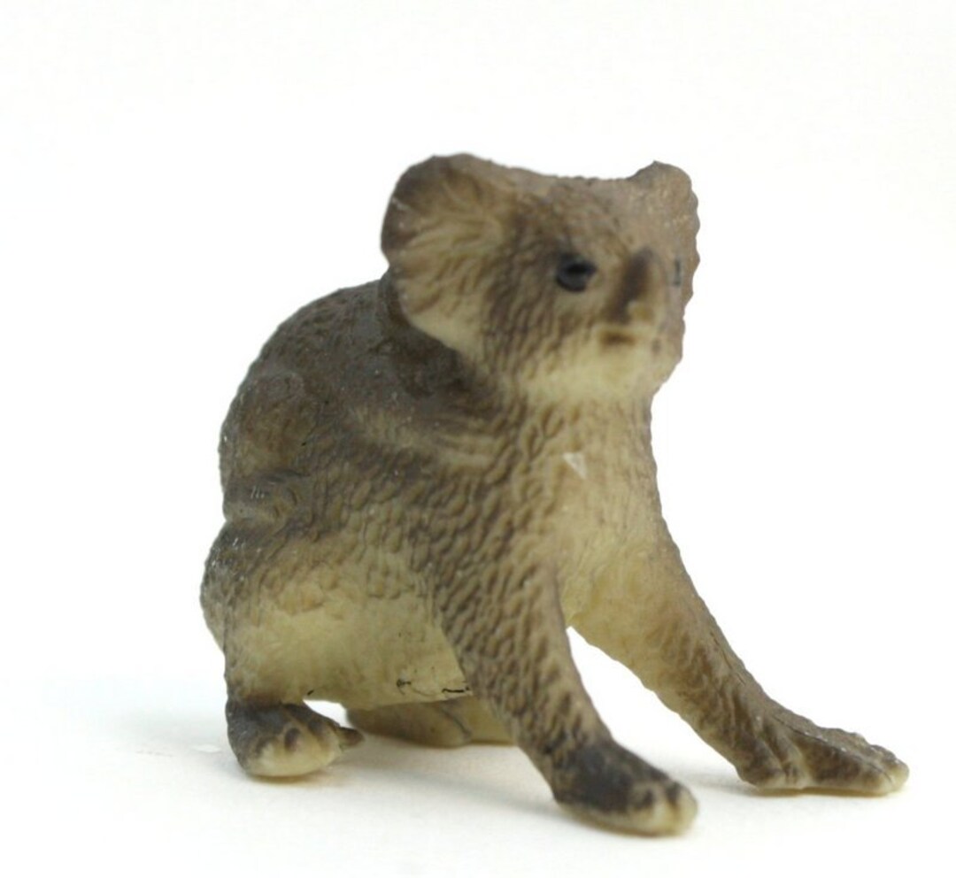 Miniature Koala Bear Set of 4 | Little Koala Bear With Baby | Painted ...