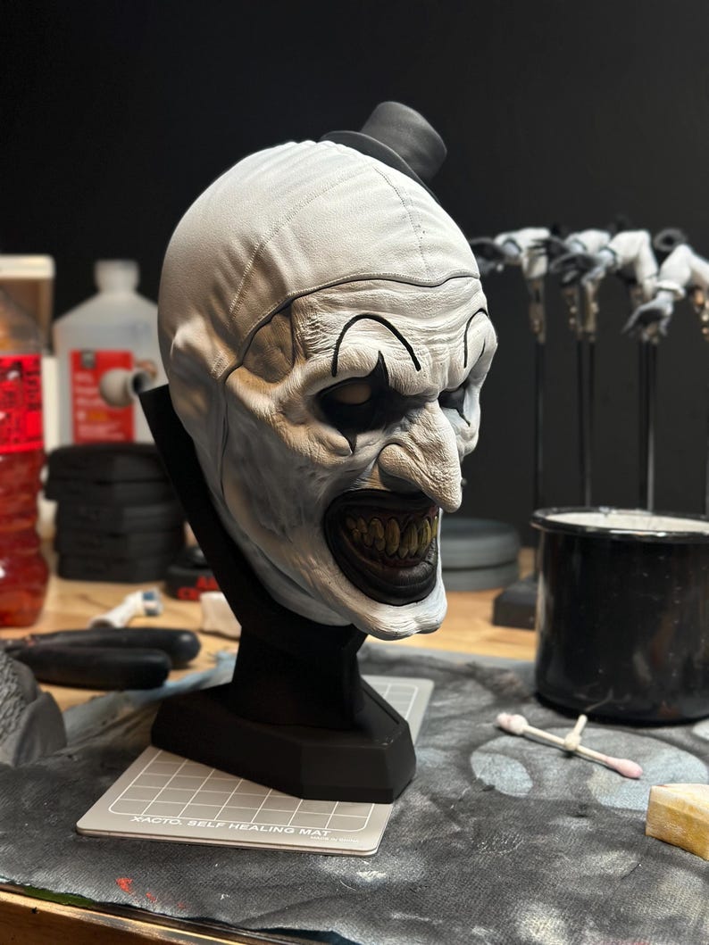 1:2 Scale Art the Clown Head - Etsy
