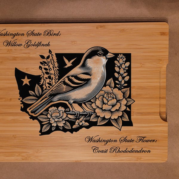 Washington Cutting Board - Etsy