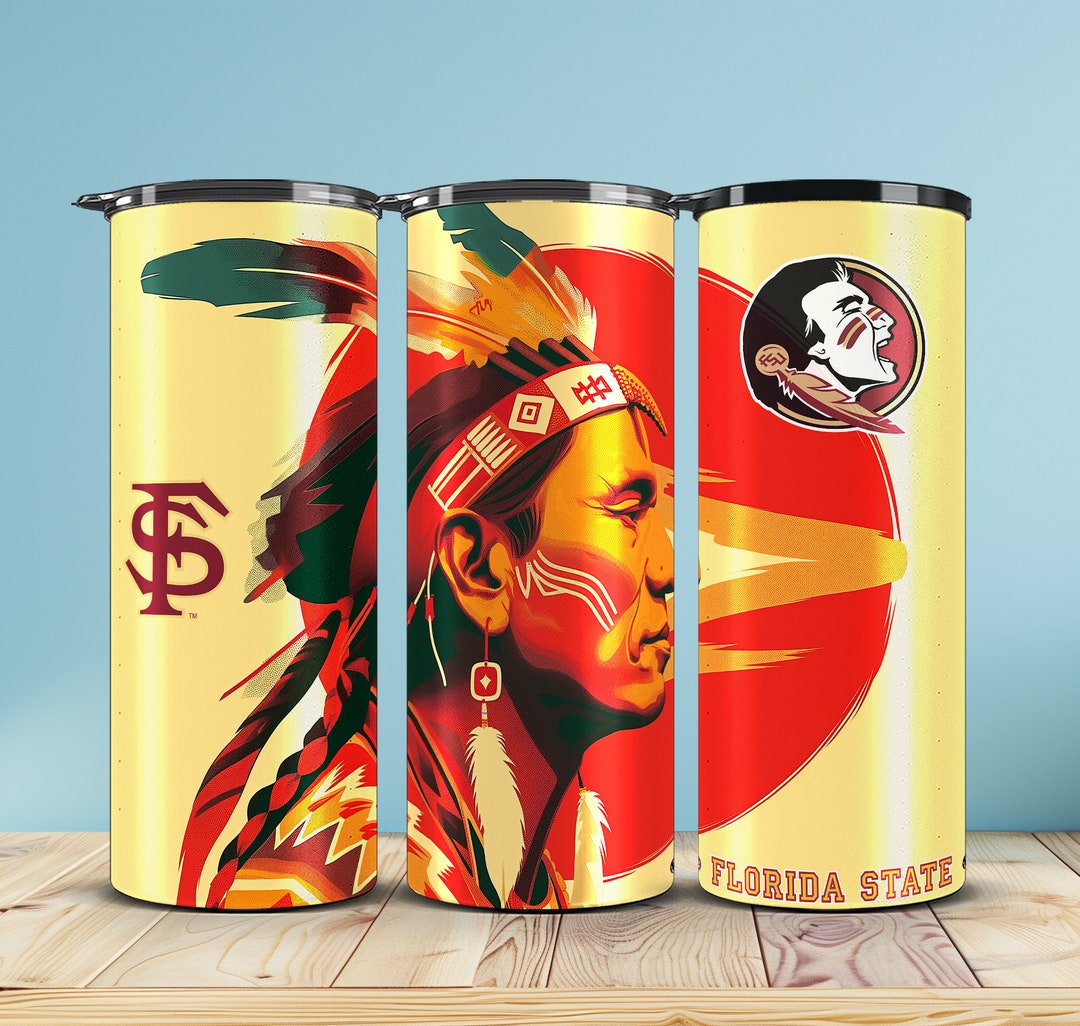 Tumbler Wrap for Seminole FSU Florida State Skinny Tumbler Designs ...
