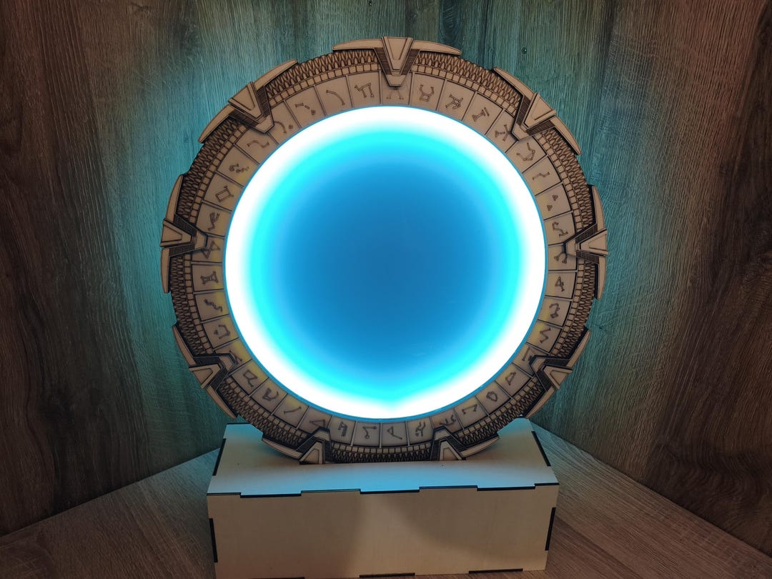 Stargate Files for Laser Cut, 37cm, 8layers, SVG, - Etsy