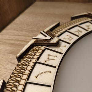 Stargate Files for Laser Cut, 37cm, 8layers, SVG, - Etsy