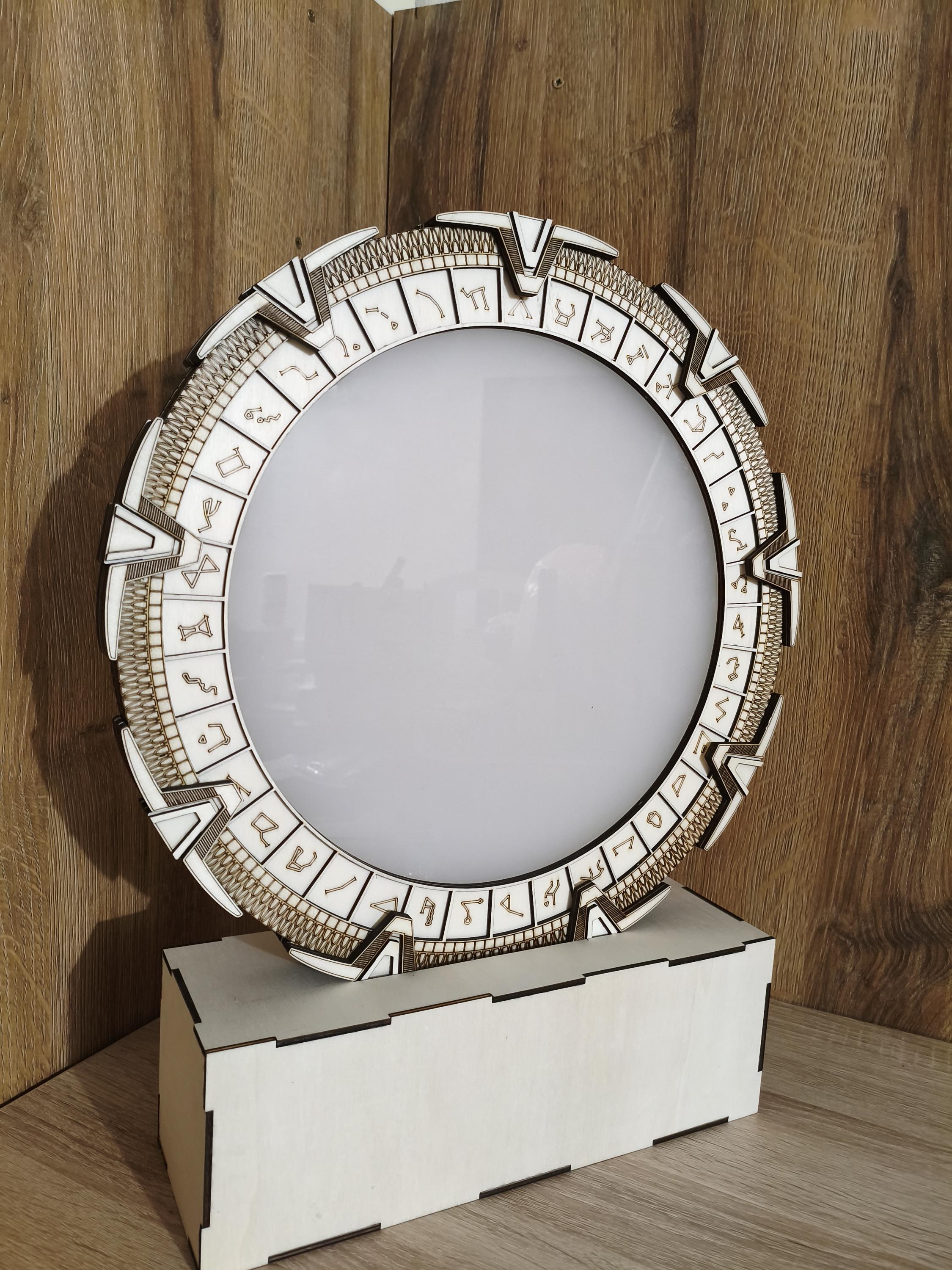 Stargate Files for Laser Cut, 37cm, 8layers, SVG, - Etsy
