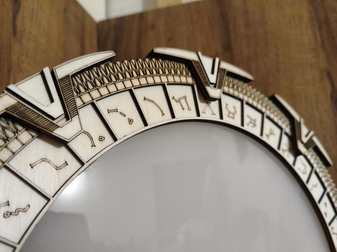 Stargate Files for Laser Cut, 37cm, 8layers, SVG, - Etsy