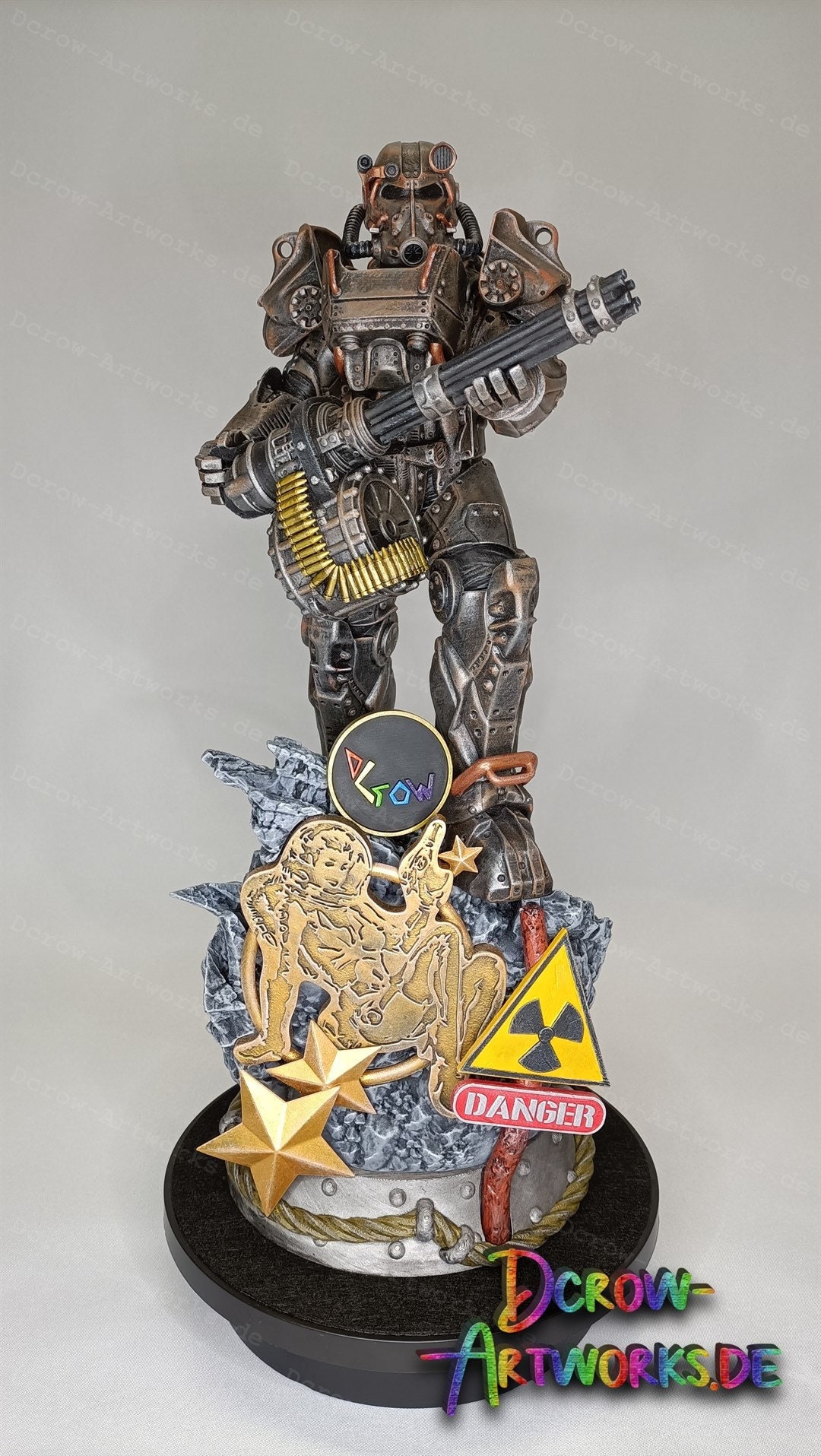 Fallout T60 Resin Figure Sanix - Etsy