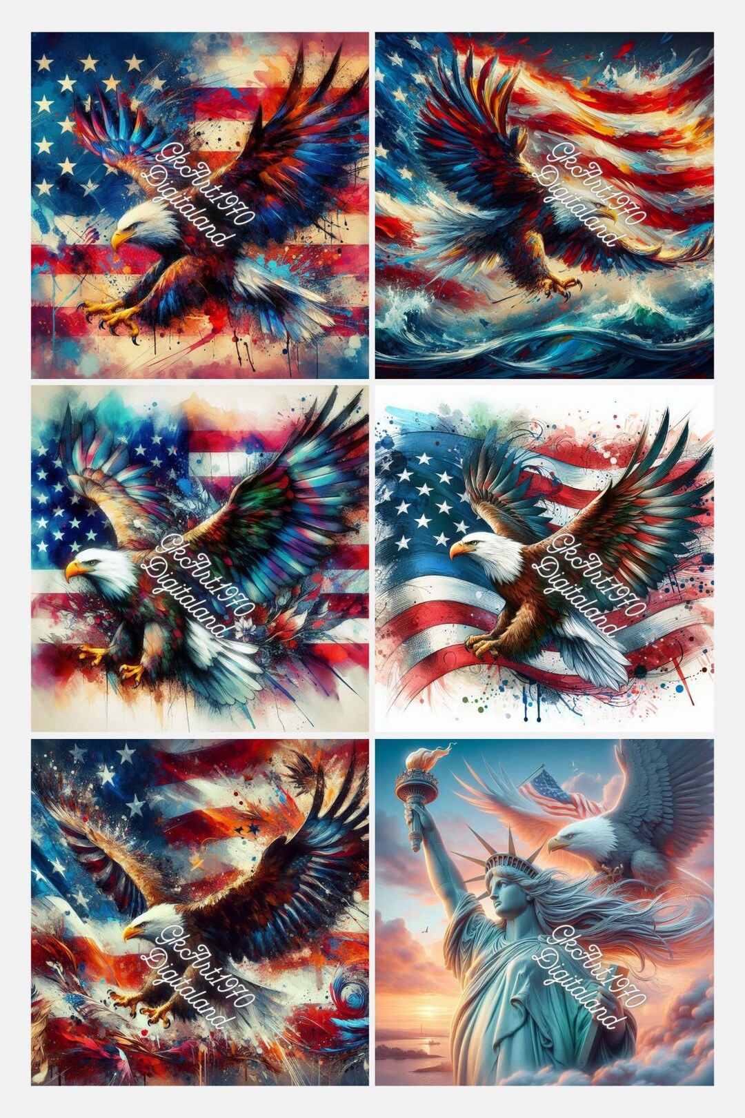 044 4th of July, 30 Png USA Patriotic Eagles Digital Art HD Image ...
