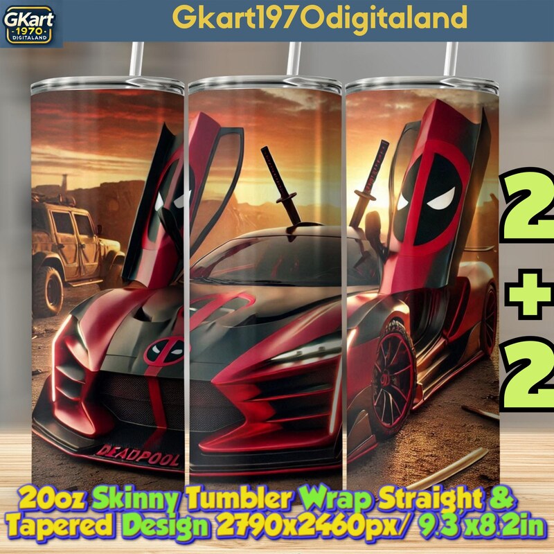 Deadpool Car Wrap - Etsy