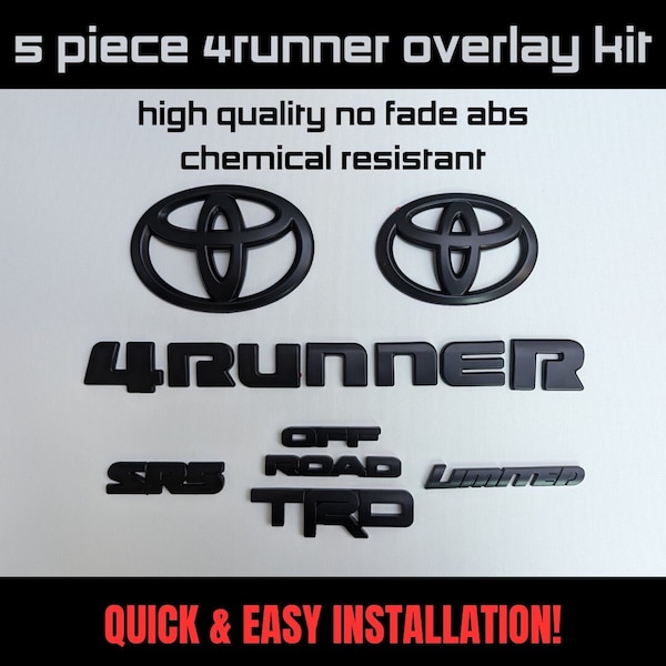 2024 4runner Limited Accessories - Etsy