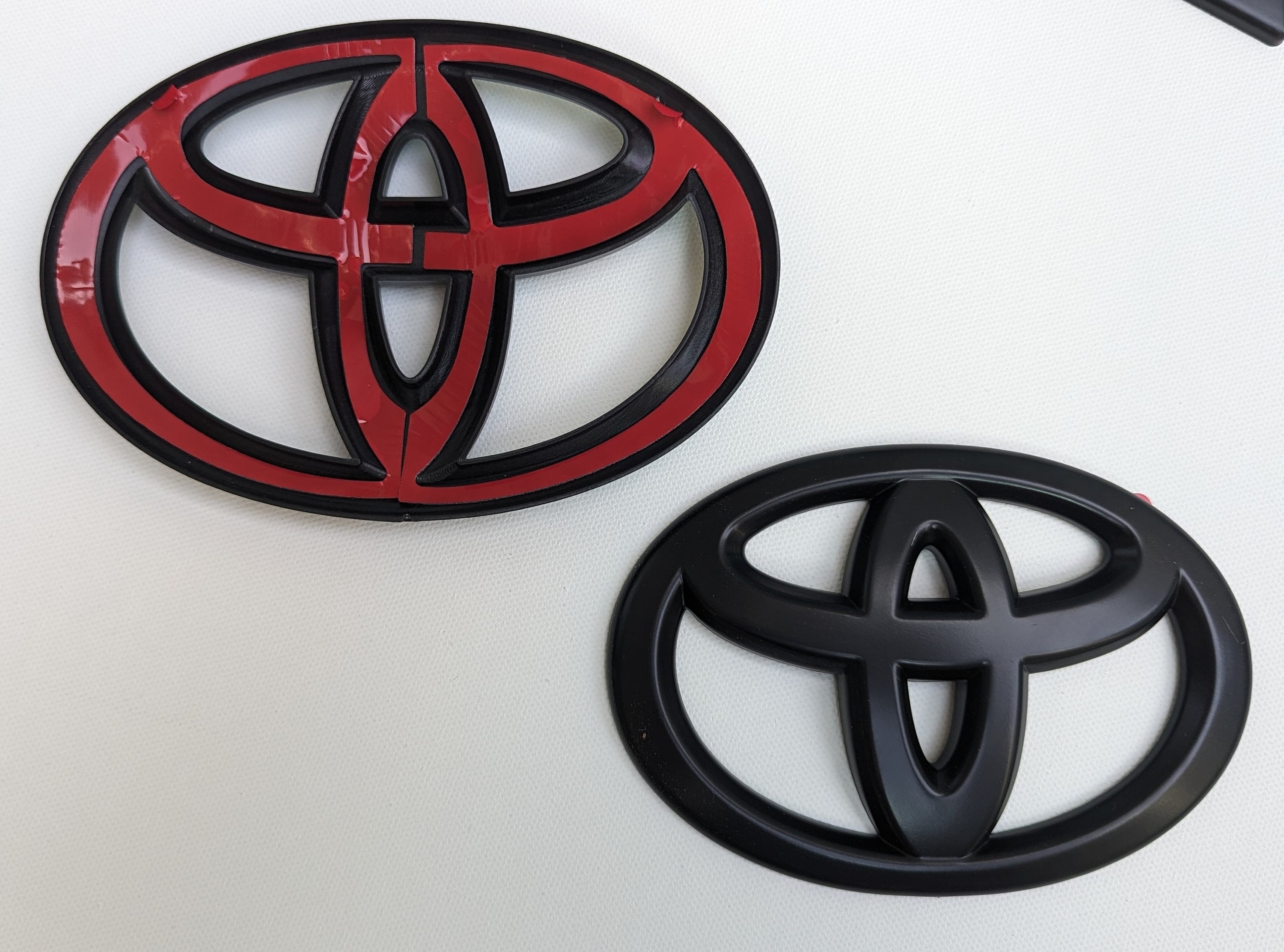 4RUNNER Blackout Emblem Overlay Kit 5TH GEN 2010-2024 Stickers Black ...