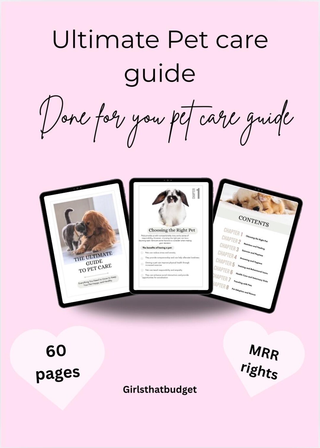 Ultimate Pet Care Guide - Etsy