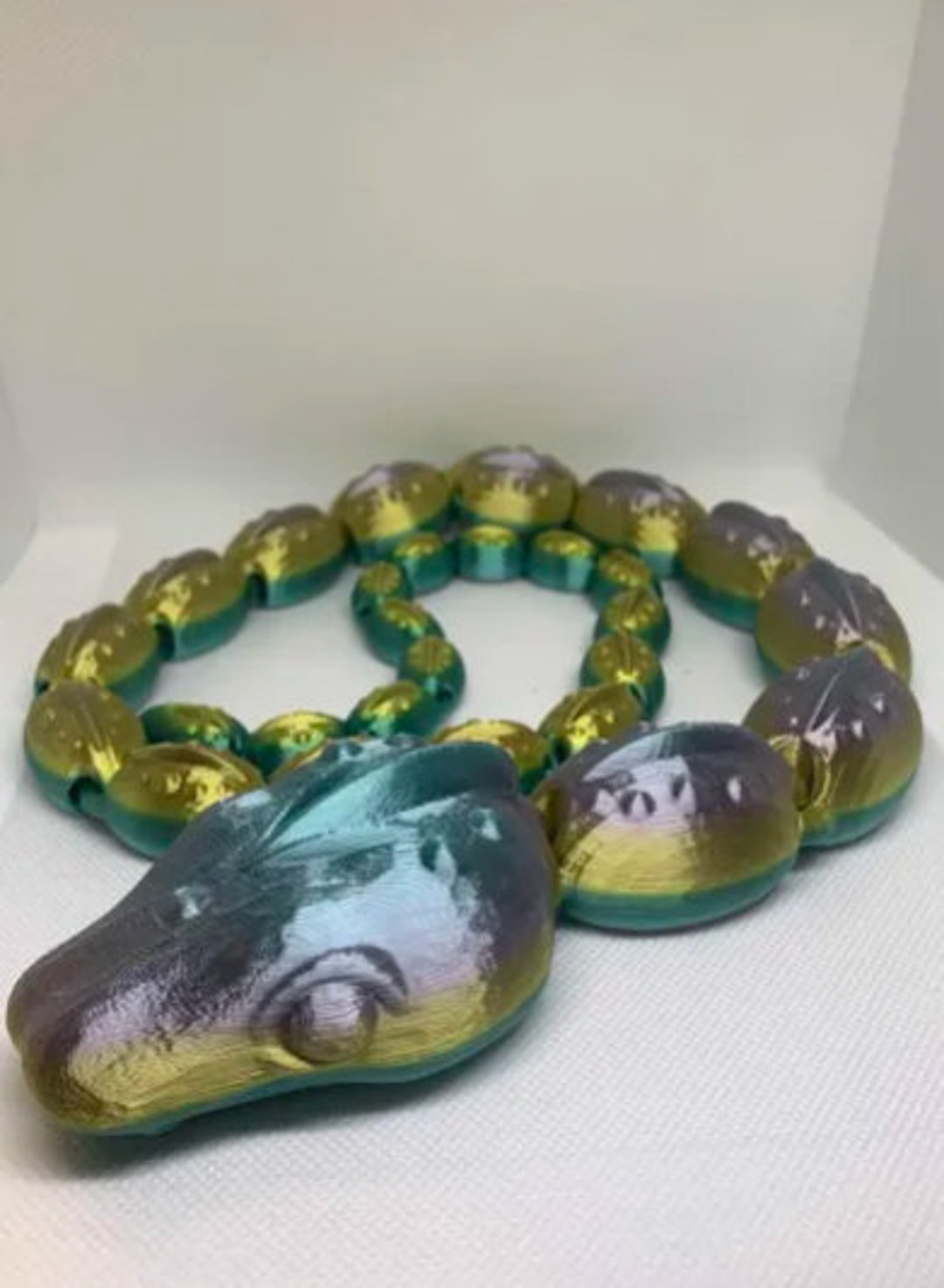 3D Printed, Articulated, Snake - Etsy