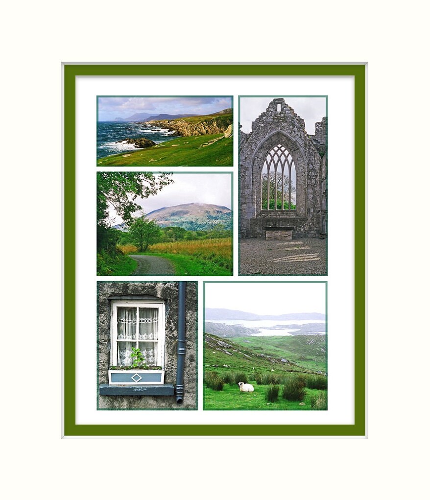 Ireland Collage, Irish Landscapes, Fine Art Photography, Askeaton Abbey ...