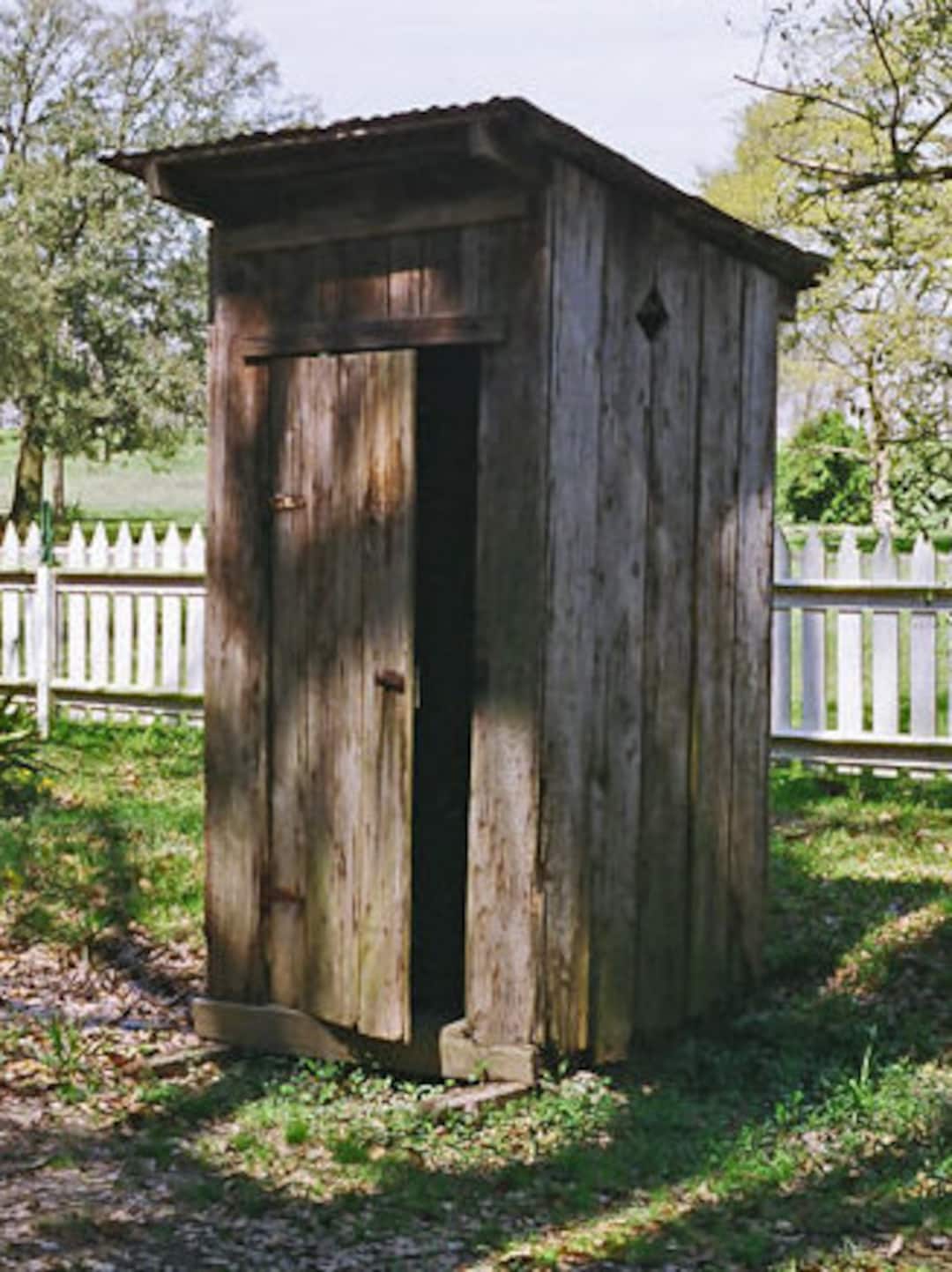 Rustic America, Outhouse Photography, Rural Decor, Vintage Print, Wall ...
