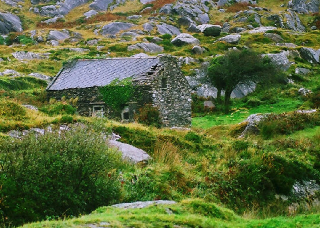 Stone Cottage, Irish Photography, Ring of Kerry, 5 X 7 Ireland ...