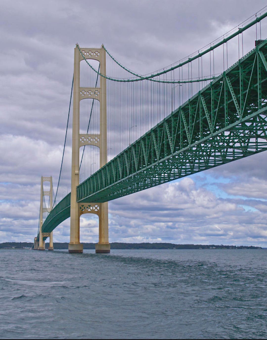 Mackinac Bridge, Mighty Mac, Michigan Decor, 11 X 14 Home Decor, Art ...