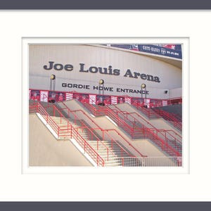 Joe Louis Arena, Detroit Michigan, Fine Art Photography, Sports Photo ...
