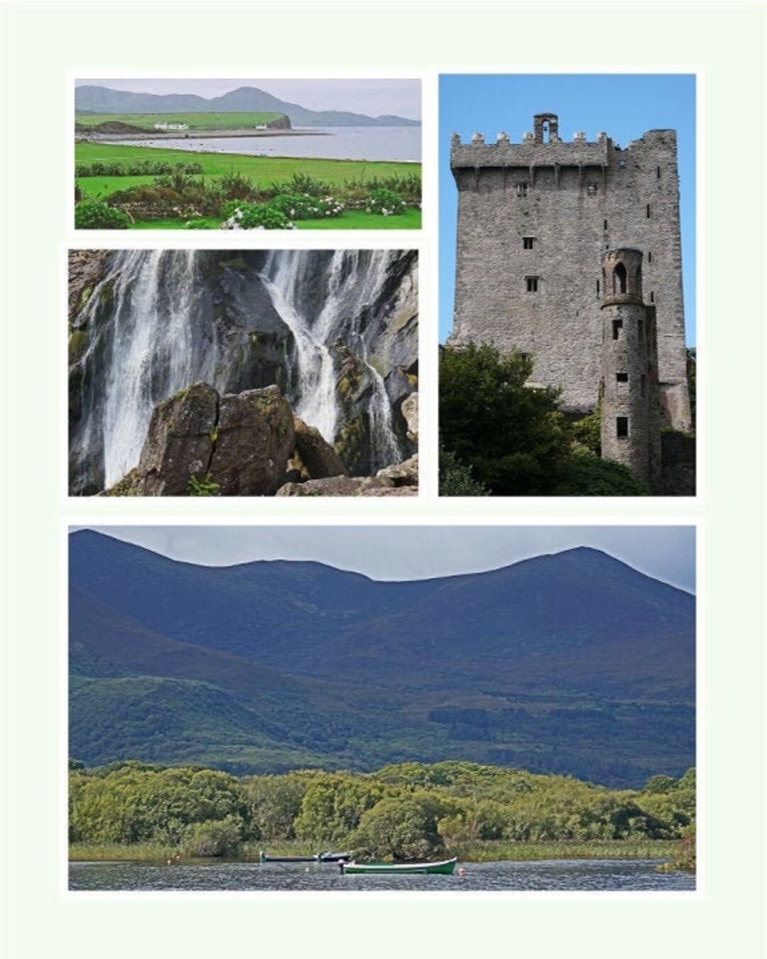 Ireland Collage, Fine Art Photography, Landscape Print, Irish Decor ...