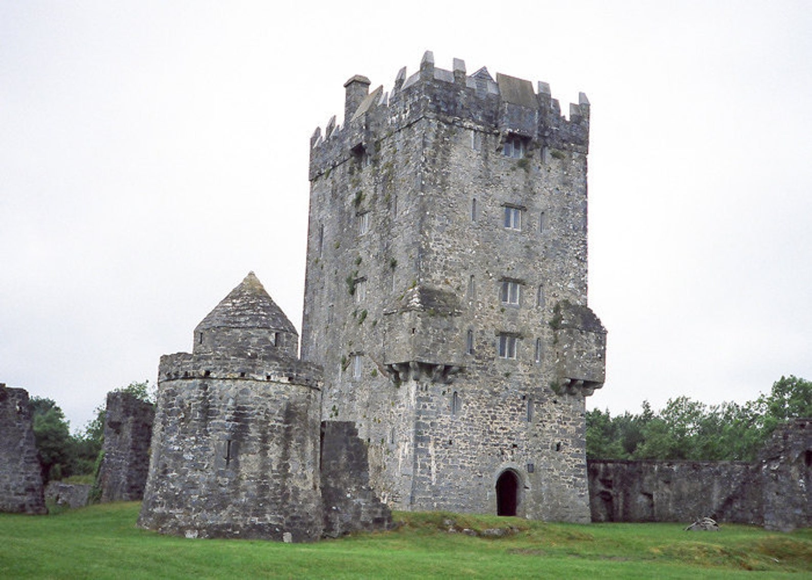 Irish Castle, 5 X 7 O'flaherty Aughnanure, Ireland Photography, County ...