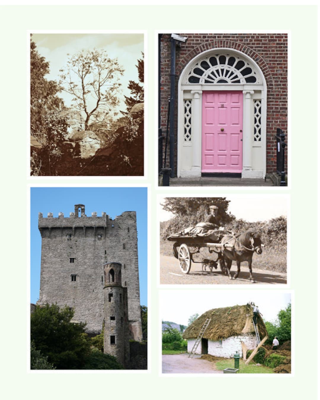 Ireland Landscape Fine Art Photography 8 X 10 Irish Collage - Etsy