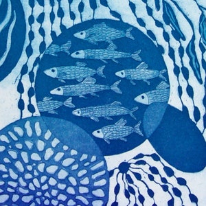 Reef, Etching on Paper, Handprinted and Signed, Limited Edition ...
