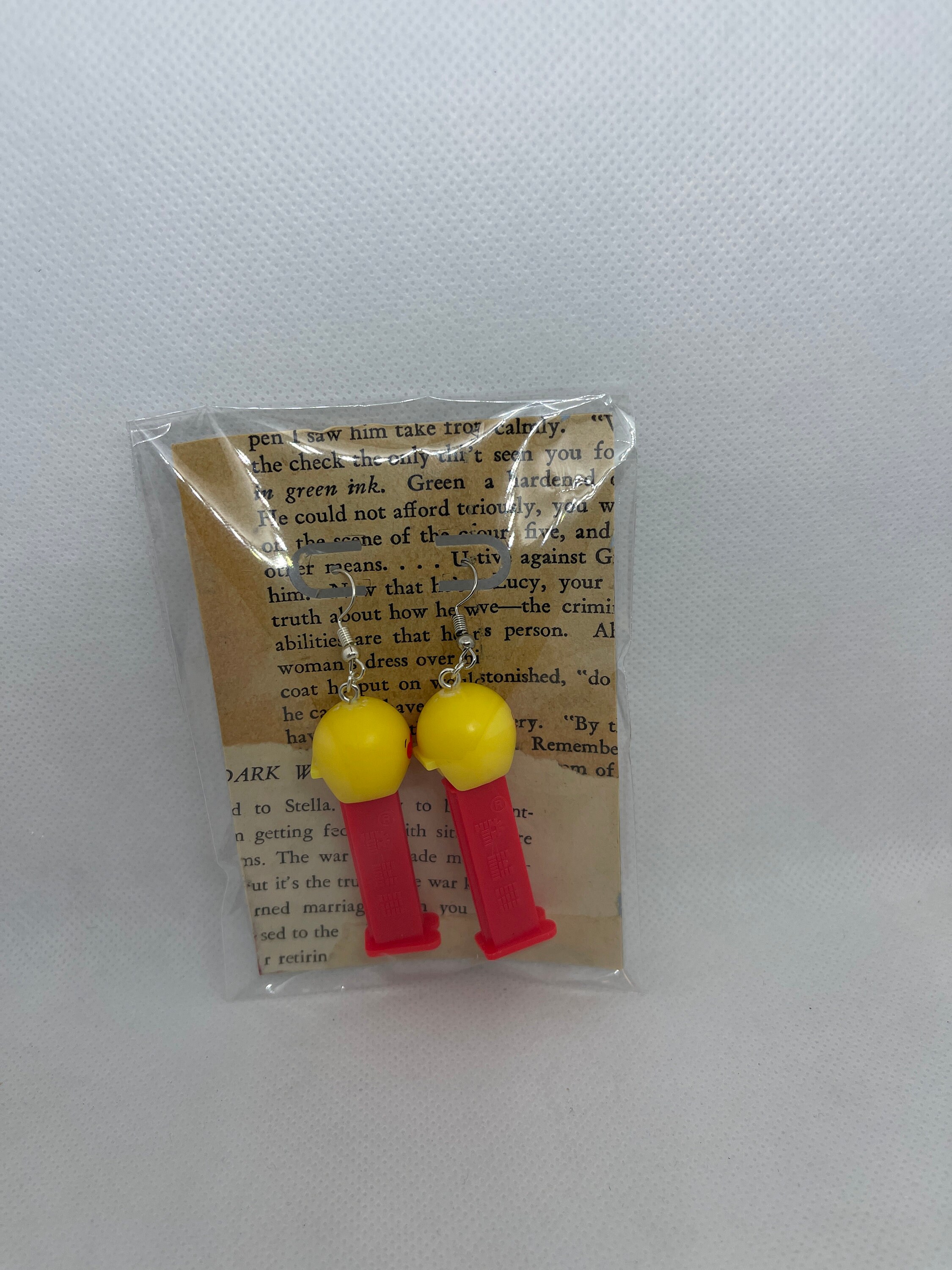 Pez Dispenser Heart Emoji Mini Brands Earings - Etsy