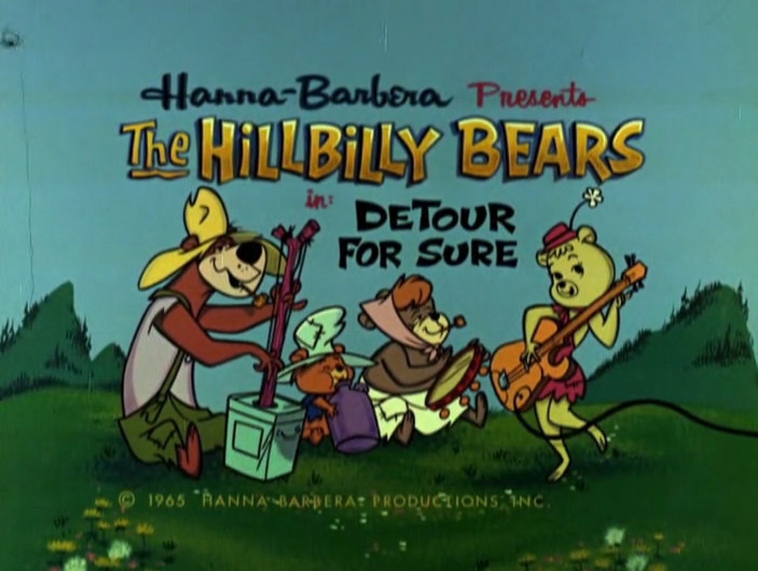 The Hillbilly Bears Cartoon Episodes Season 1, 2, 1965 1967 - Etsy