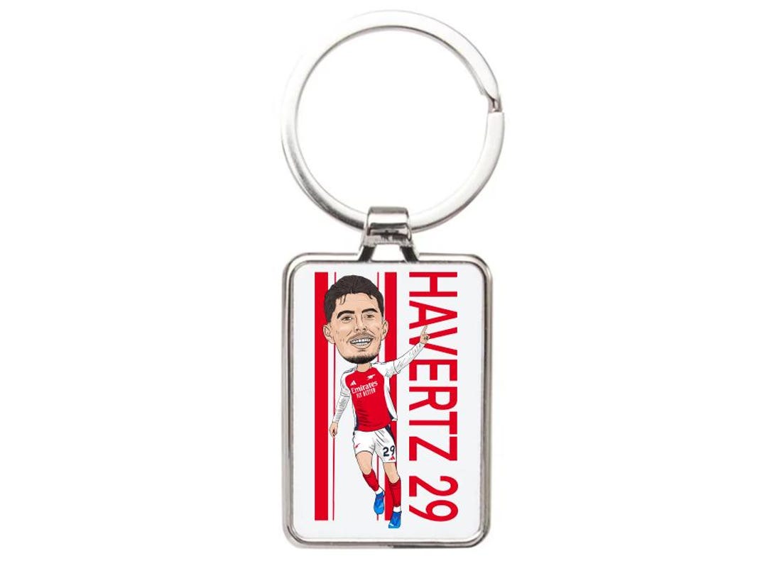 Arsenal Cartoon Kai Havertz FAN ART MADE Keyrings - Etsy
