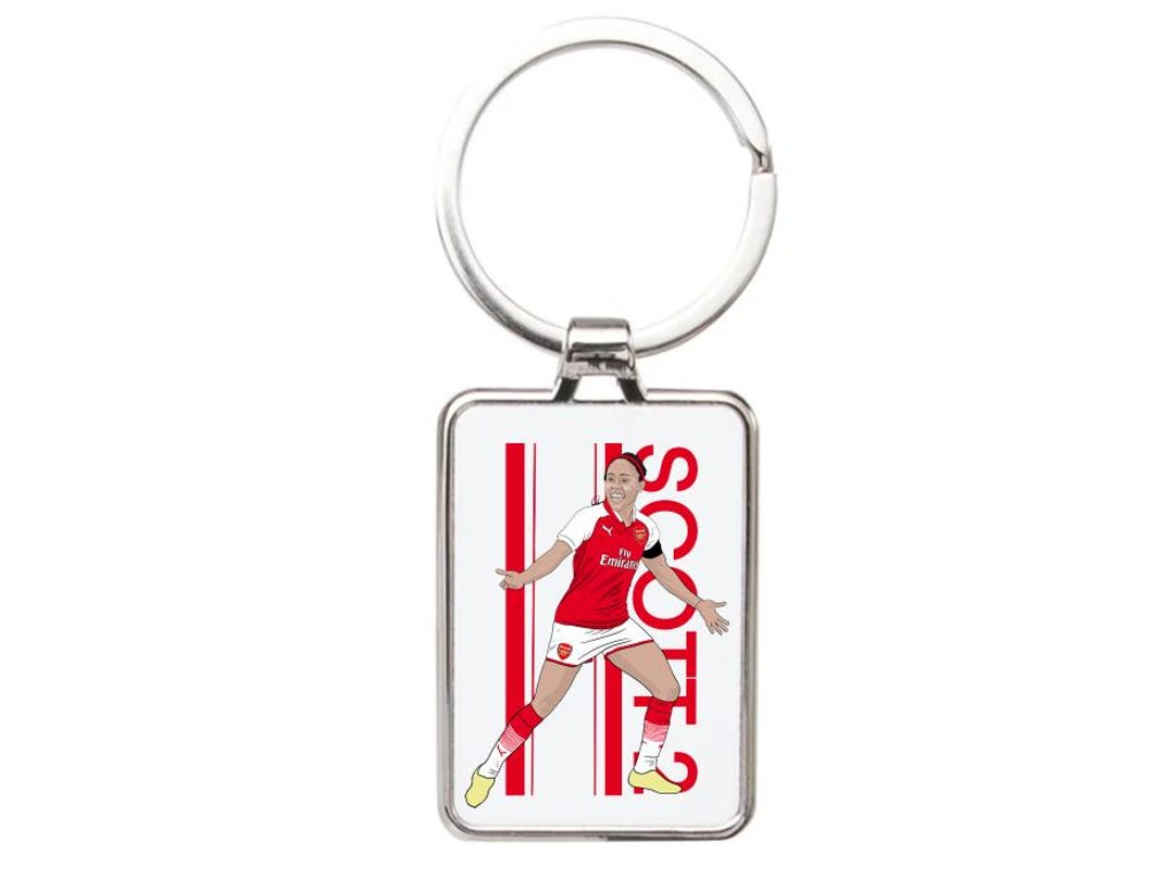 Arsenal Cartoon Edition Alex Scott Keyring Fan Art Made - Etsy