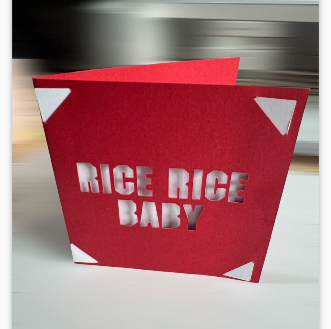 Rice Rice Baby Theme Cards - Etsy
