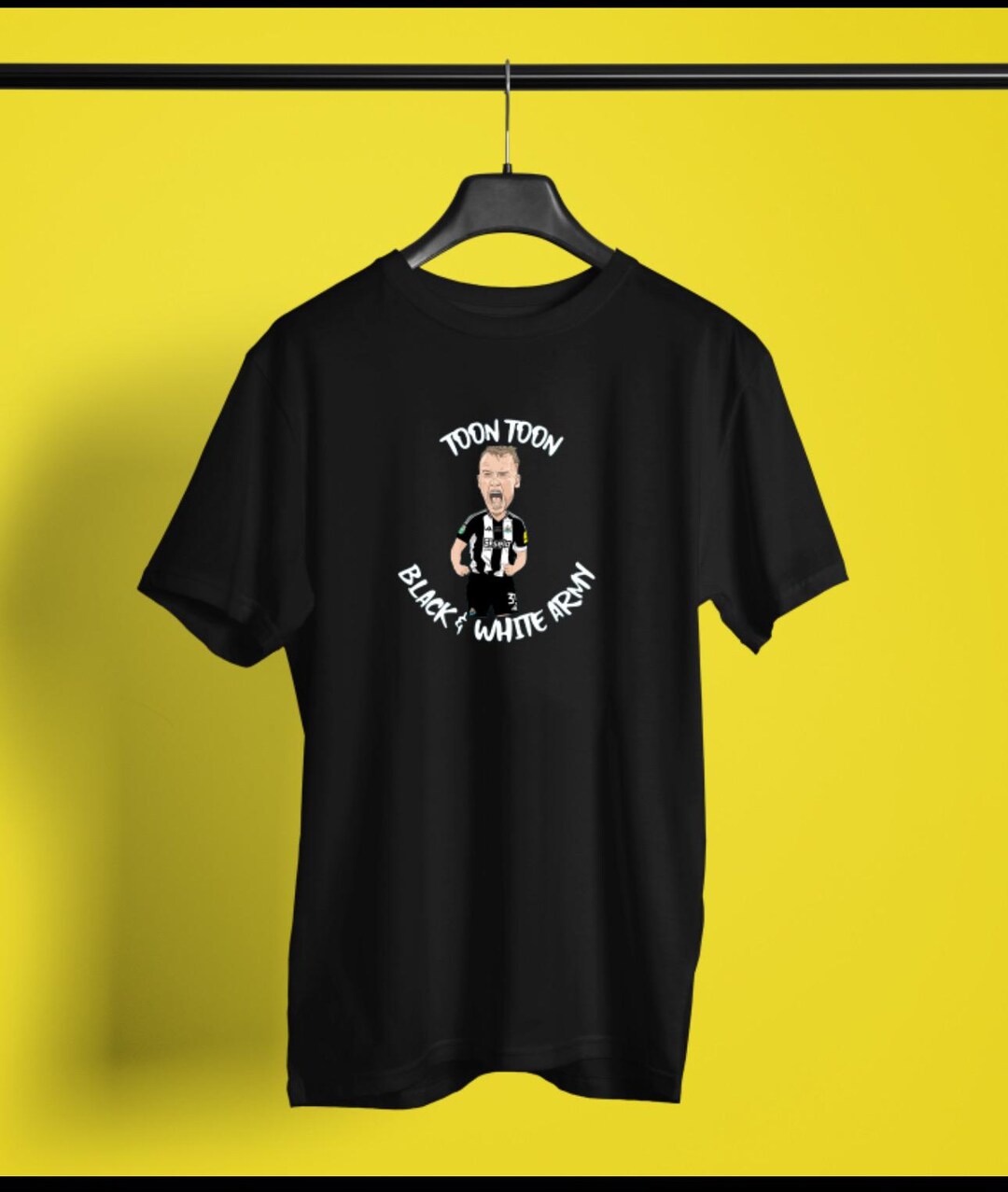 Newcastle United Cartoon Dan Burn T-shirts Fan Art Made - Etsy UK