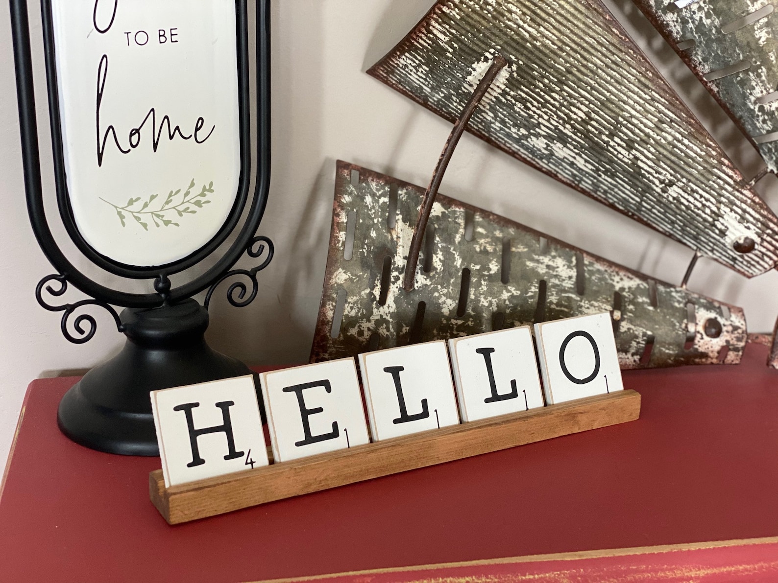 Scrabble Tiles for Tiered Trays Bookshelves Entry Tables - Etsy