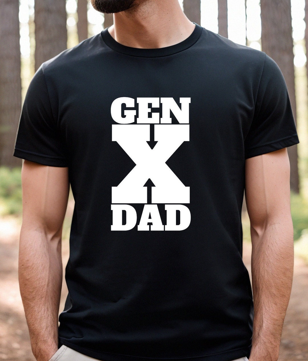 GEN X DAD Shirt. Funny Father's Day Present. Father's Day Gift. Gift ...