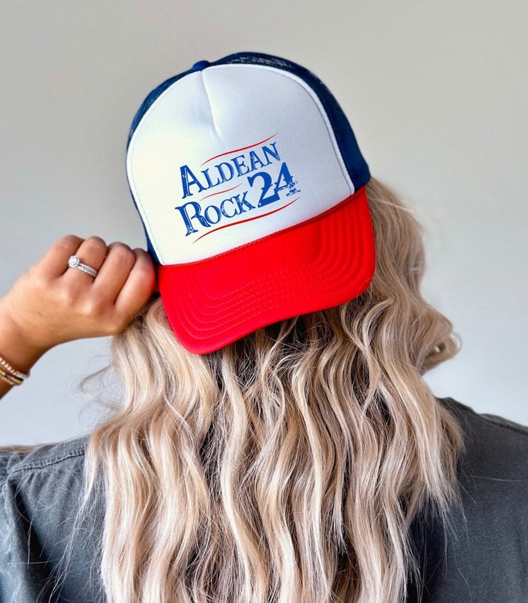 Rock the Country Trucker Hat. Concert Hair Trucker Hat. Jason Aldean ...