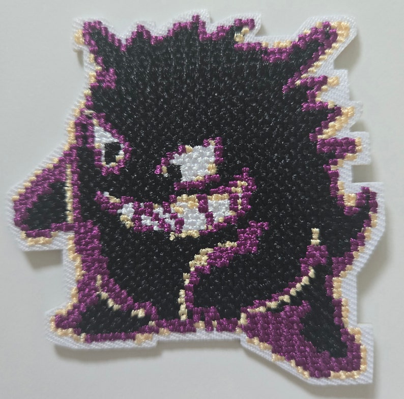 1998 Red/blue Version Gengar Patch - Etsy
