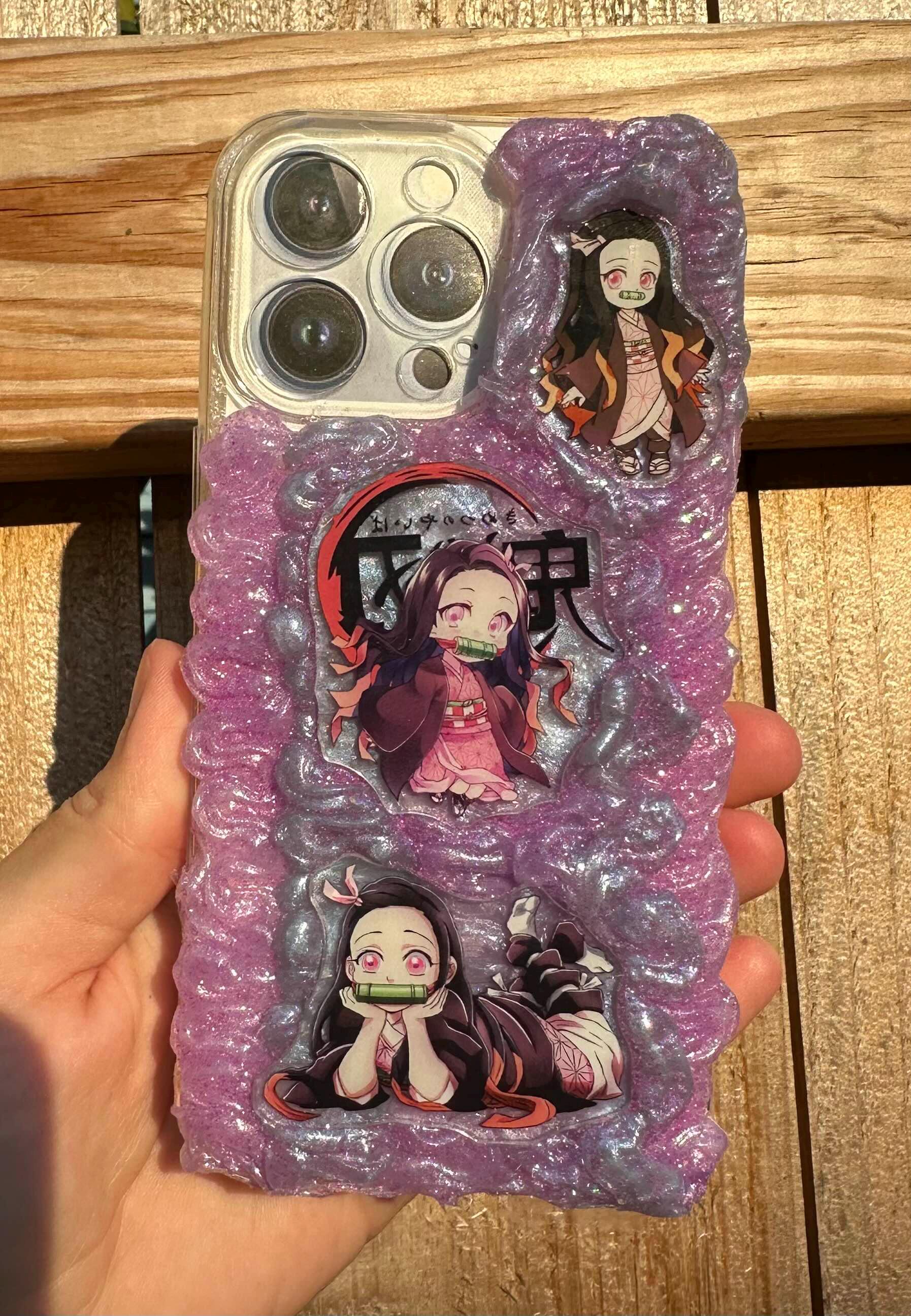 Premade! Nezuko Demonslayer Decoden >iphone 13 Pro Max