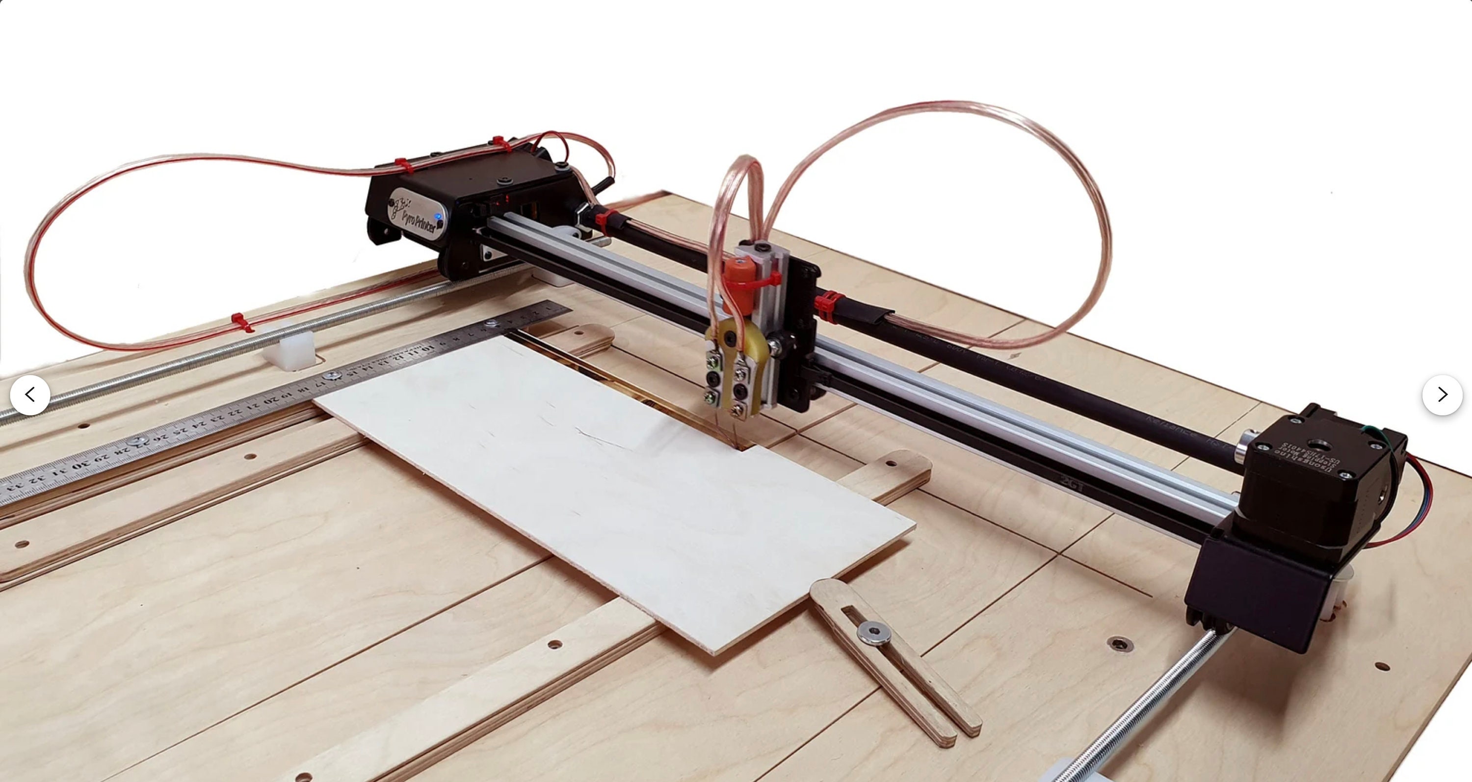 Pyrography Wood-burning Art Machine Pyroprinter X New Model of CNC ...