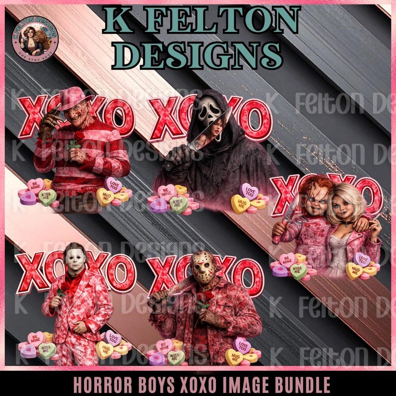 Horror Boys XOXO Bundle - Etsy