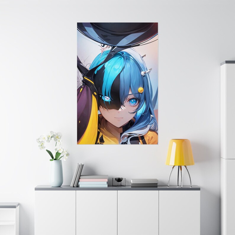 Cyberpunk Guardian: Futuristic Anime Art, Abstract Art, Cyberpunk Art ...