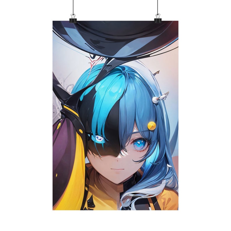 Cyberpunk Guardian: Futuristic Anime Art, Abstract Art, Cyberpunk Art ...