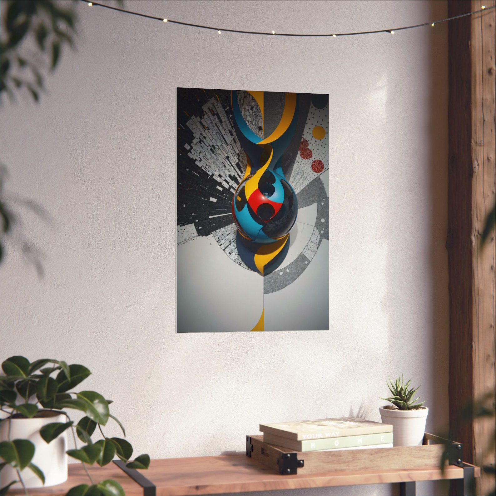 Futuristic Abstract Art: Dynamic Spheres and Intricate Patterns, Modern ...