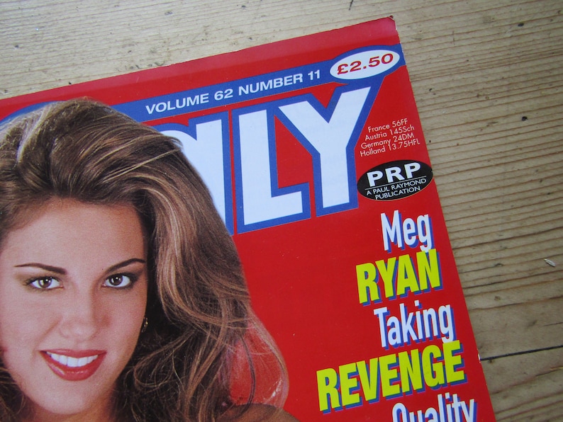 Men Only Magazine Vol.62 No.11 Vintage UK Adult Magazine 1990s - Etsy