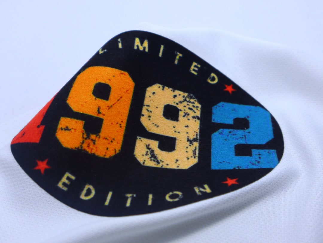 Personalized Iron-on Heat Press Patch Logo - Custom Embroidered Design ...