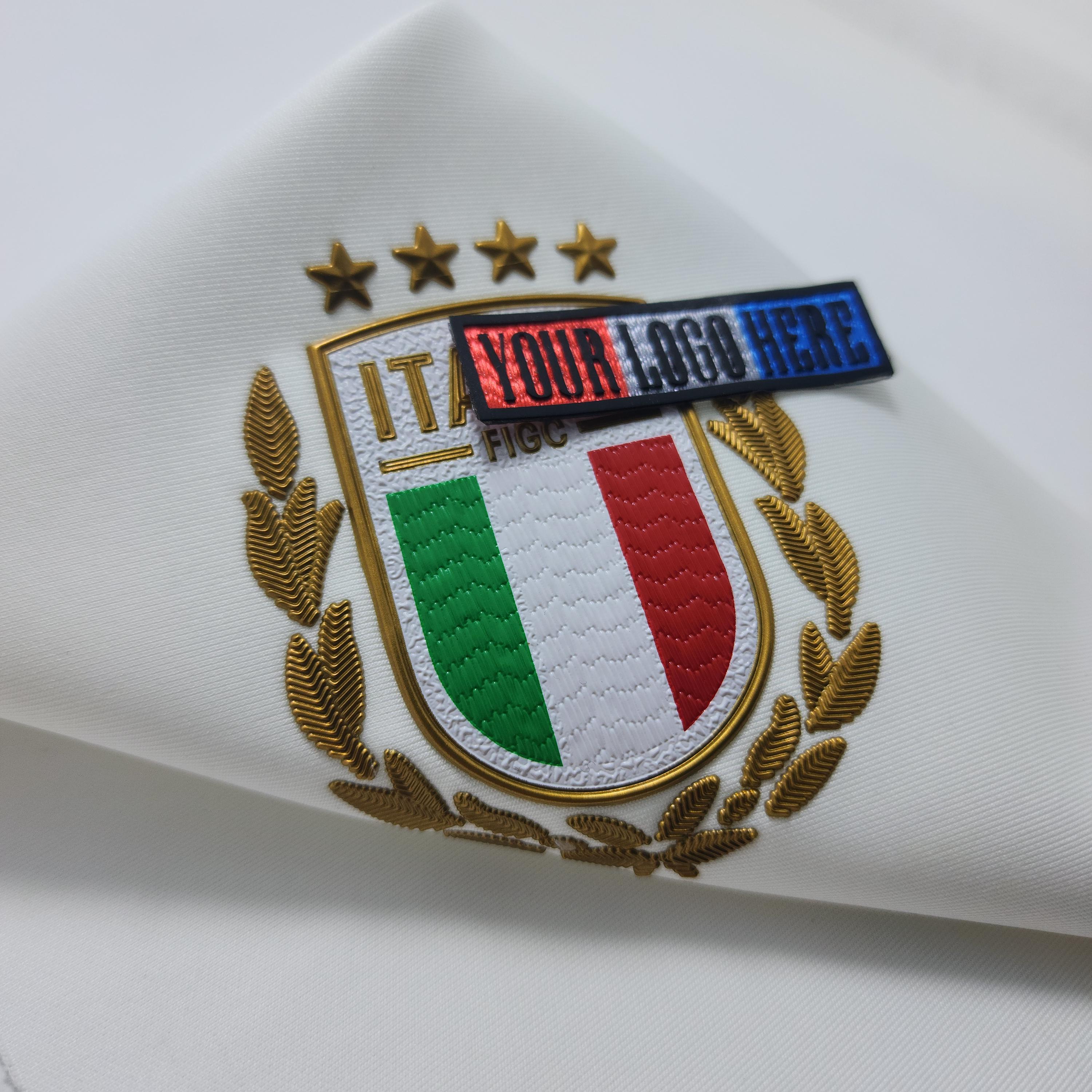 Custom TPU Frequency Metallic Logo – 3D Raised Heat Transfer Patch for ...