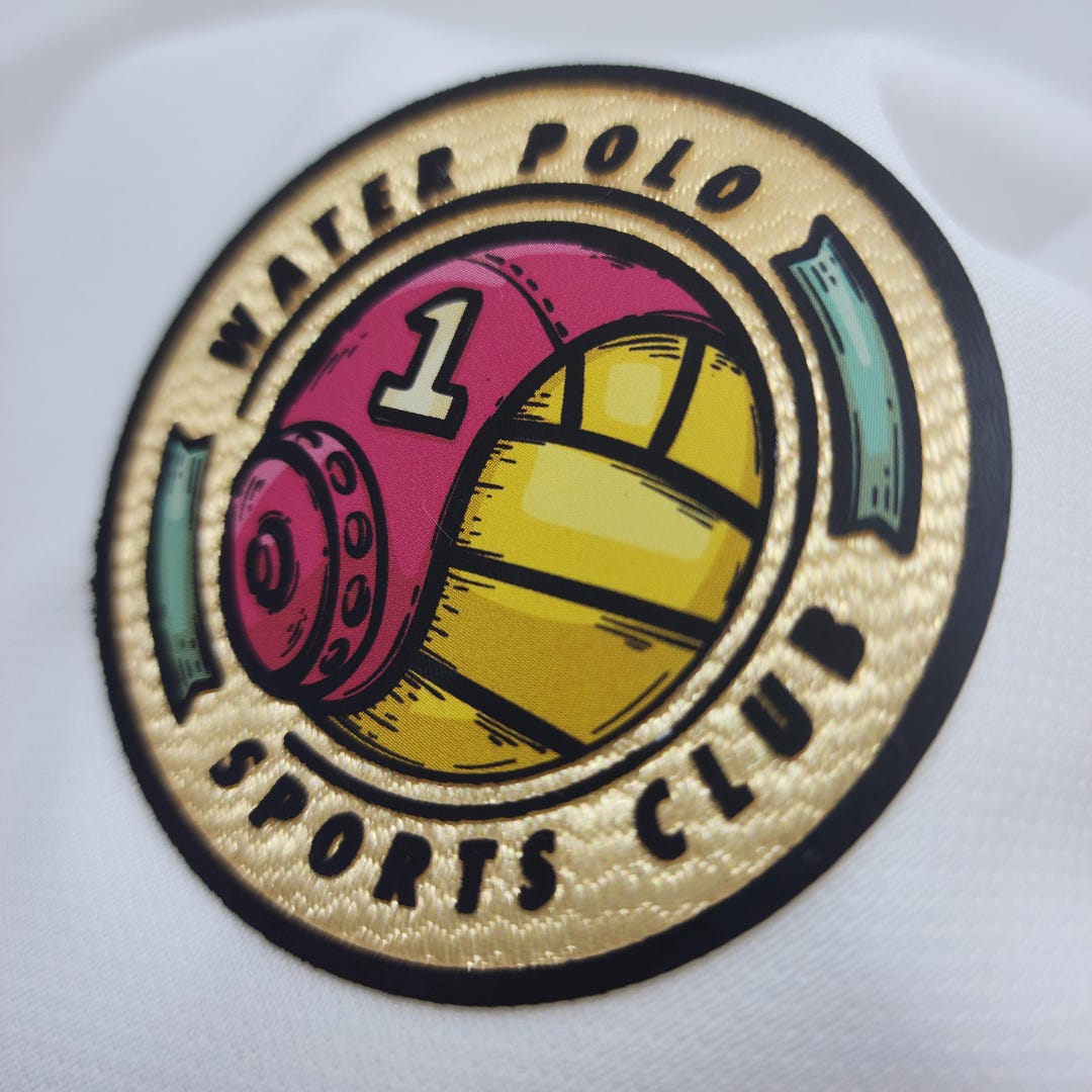 Water Polo Patch Badge - Personalized Custom Emblem With Team Name or ...