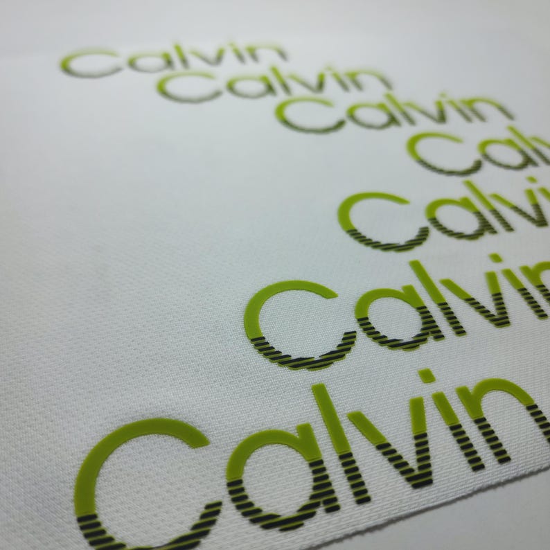 3D Raised Silicon Rubber Heat Transfer, Custom Clothing Garments T ...