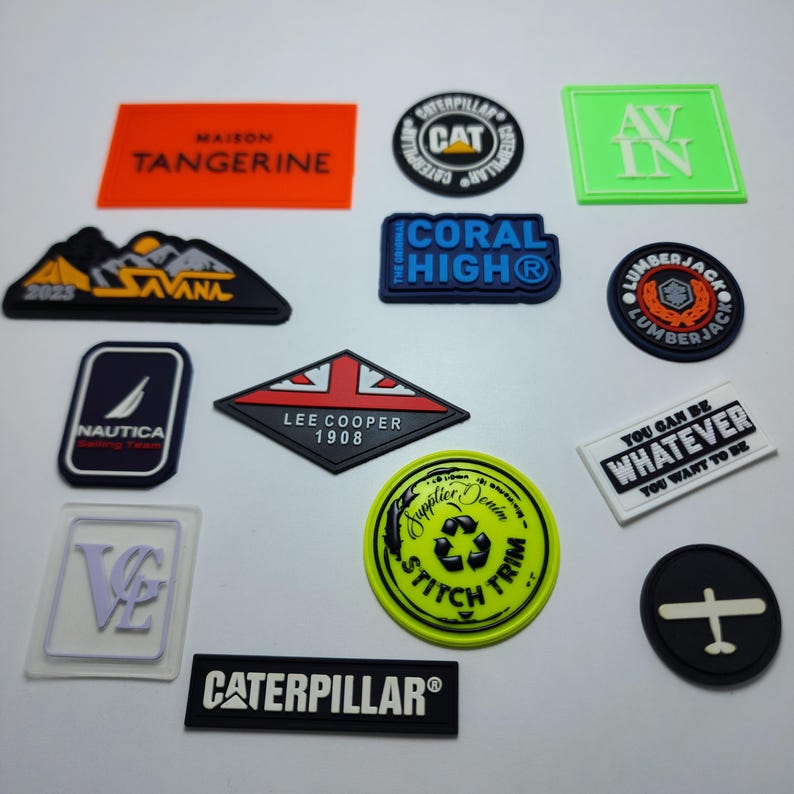 Custom PVC Patches, Iron on Pvc Patches, Custom Rubber Patch, Custom ...