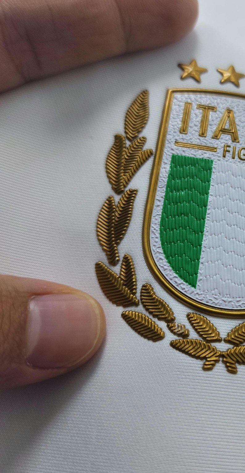 Custom TPU Frequency Metallic Logo – 3D Raised Heat Transfer Patch for ...