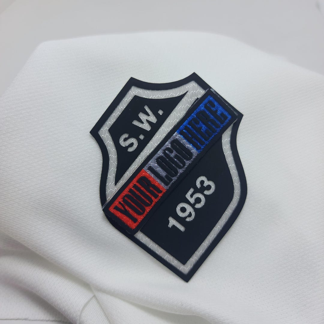 Custom 3D Heat Transfer Clothing Labels, Iron on Heat Transfers ...