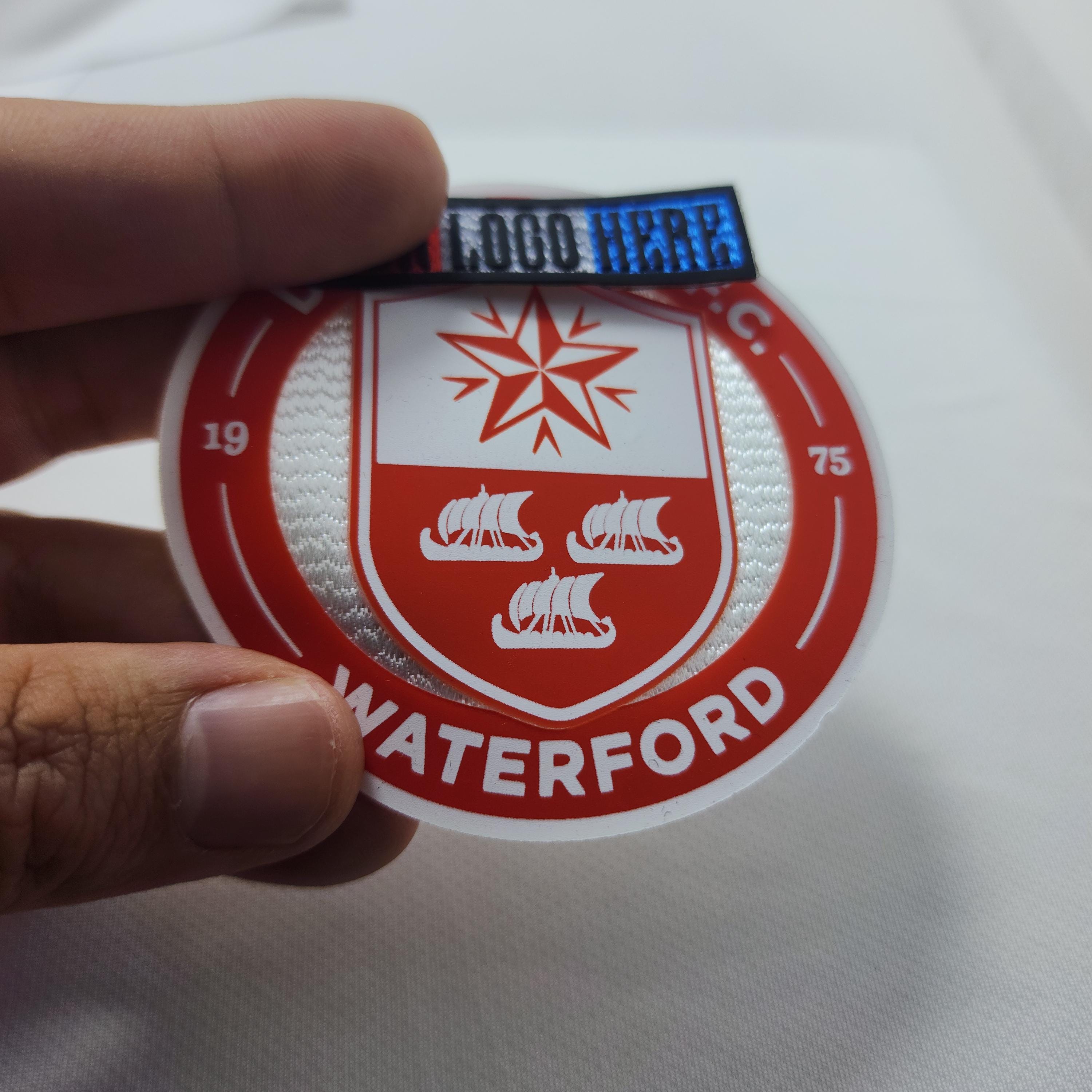 Custom 3D Heat Transfer Clothing Labels, Iron on Heat Transfers ...