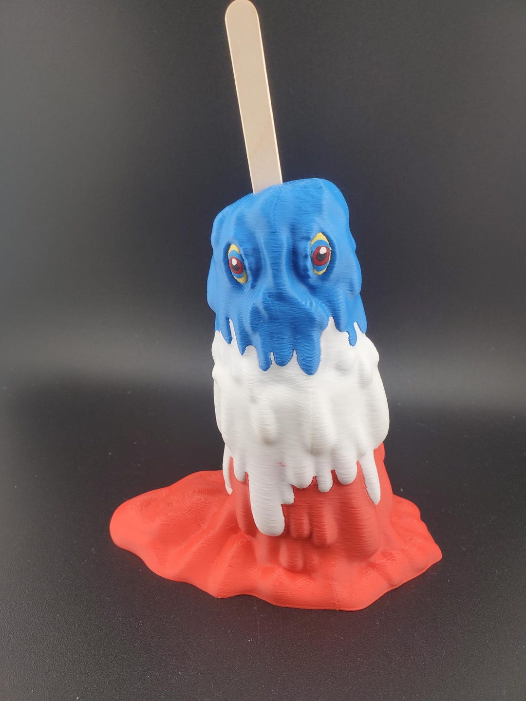 Popdorah! LITE the 3D Printed Melty Ice Pop Monster Kaiju Figure - Etsy ...